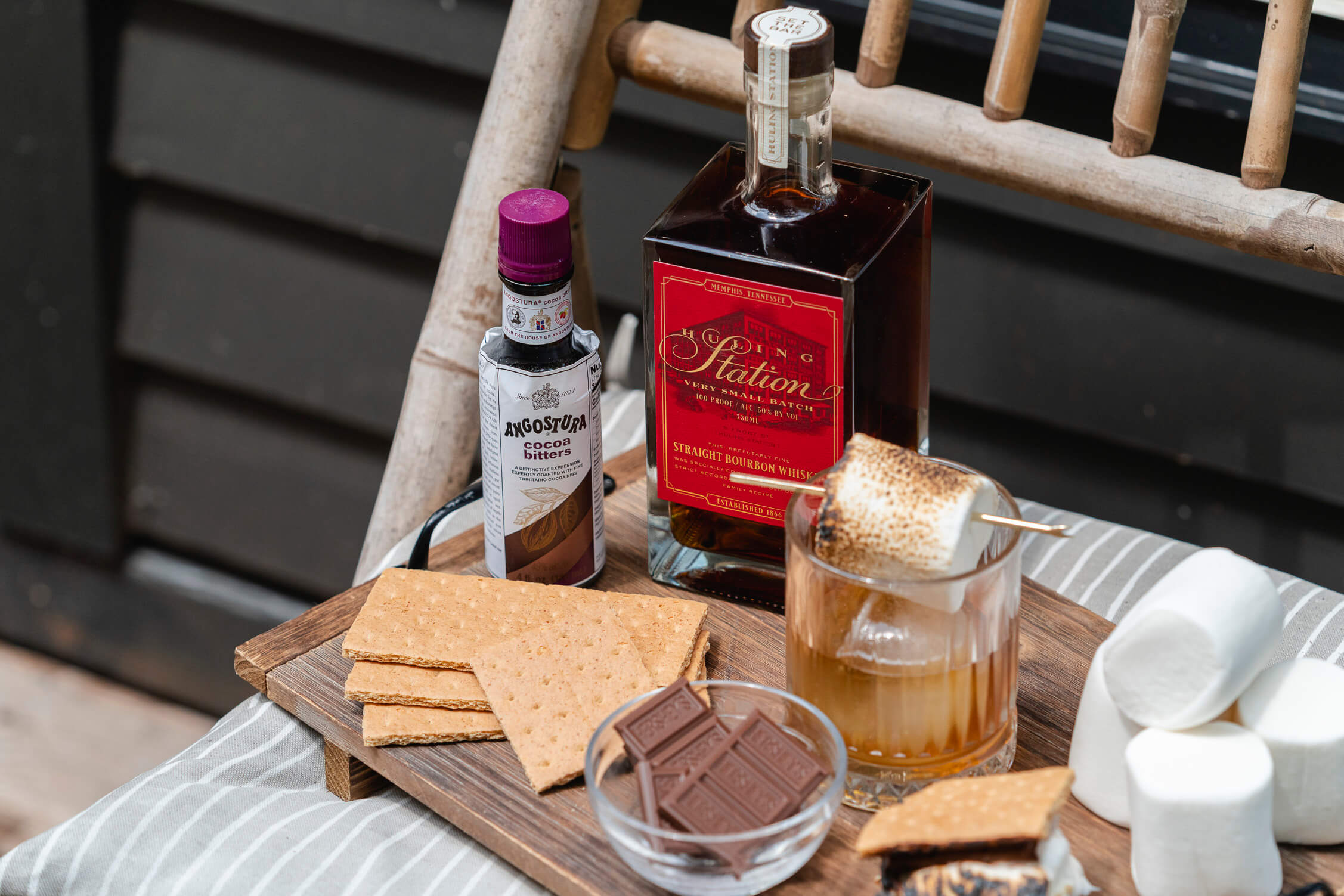 Smores Old Fashioned - Old Dominick Distillery